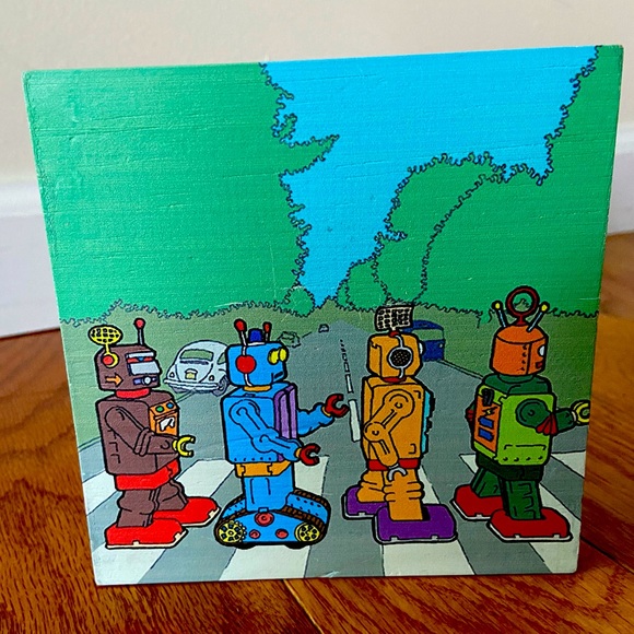 Accents | Beatles Robots Crossing The Abbey Road | Poshmark